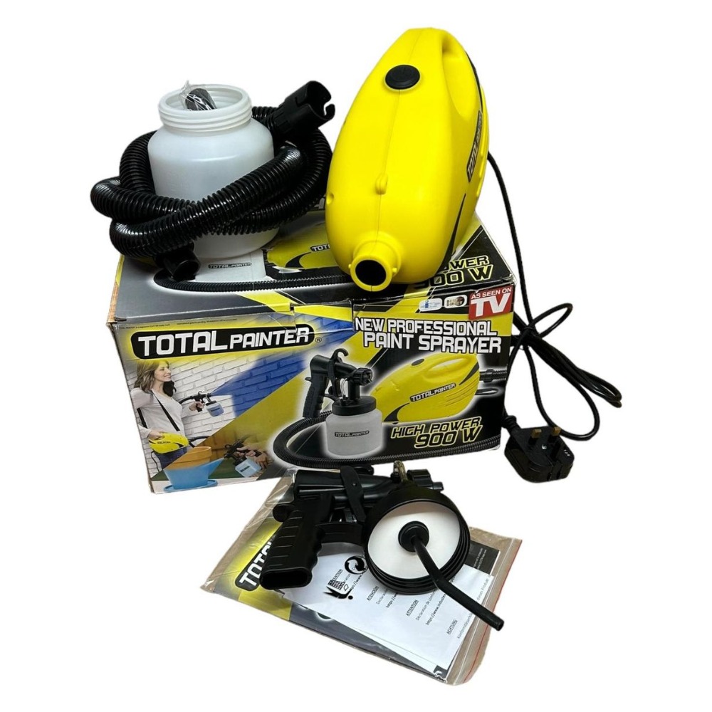 Pre-owned Total Painter Power Paint Sprayer 900W - Boxed - Own4Less